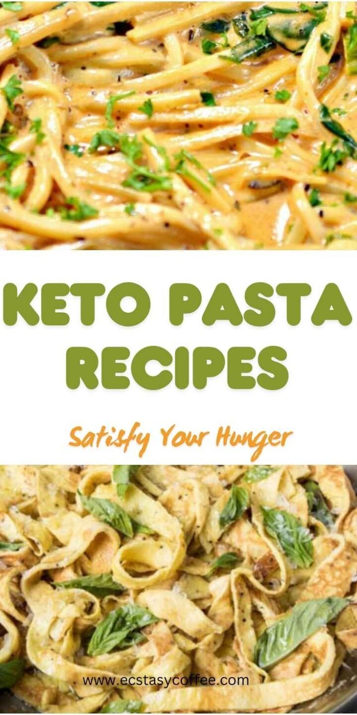 Keto Pasta Recipes - Satisfy Your Hunger without Breaking the Diet