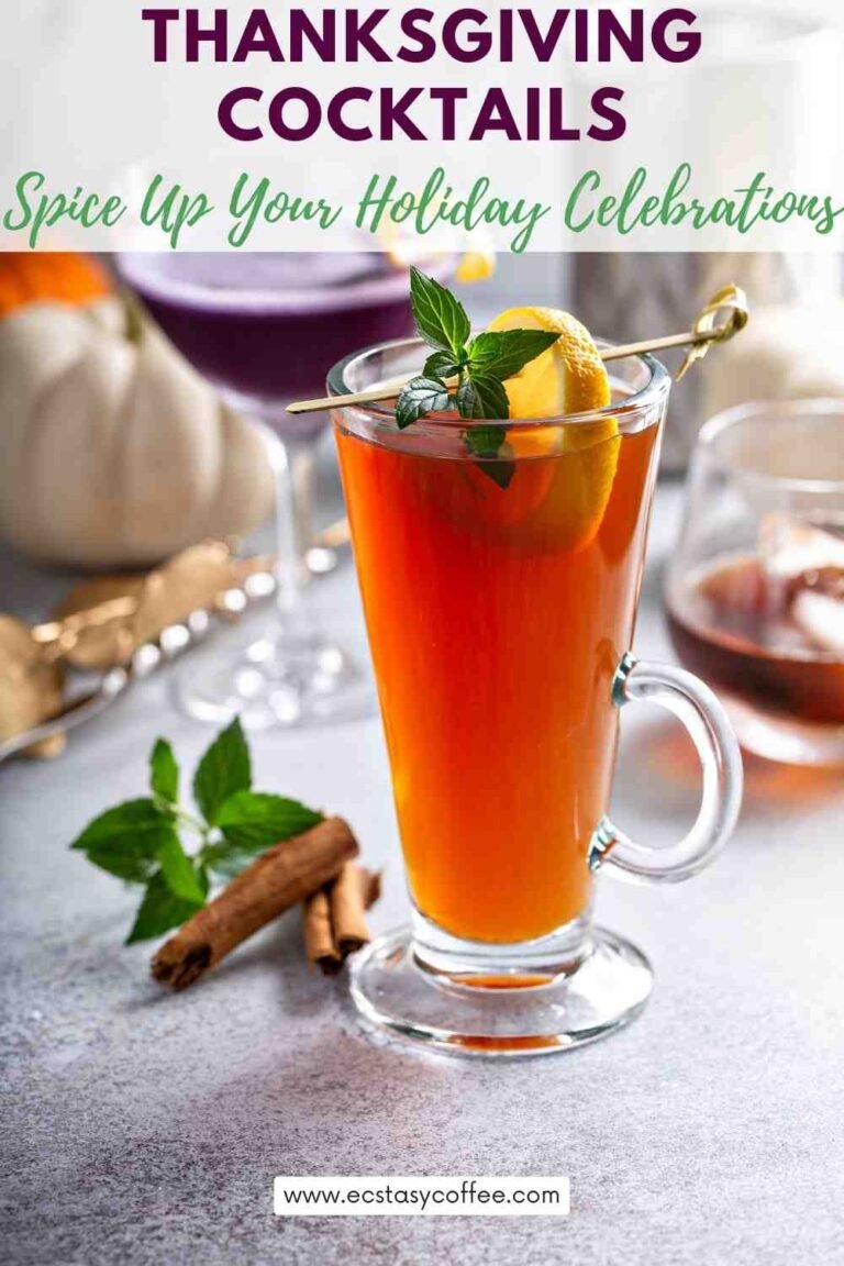 Thanksgiving Cocktails - Spice Up Your Holiday Celebrations