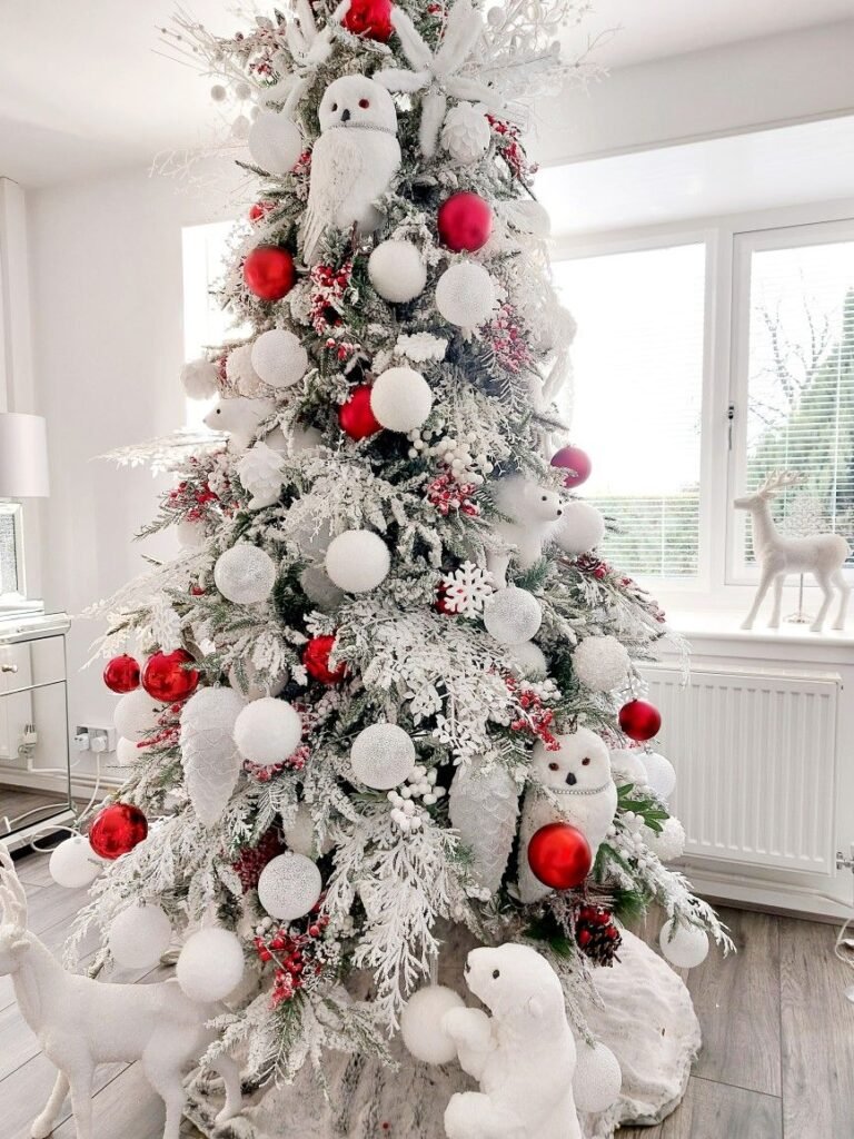 30 Creative White Christmas Tree Decorating Ideas