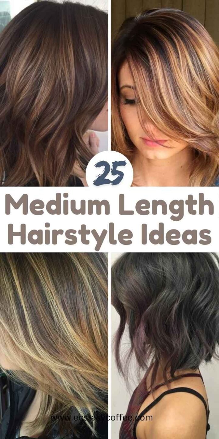 25 Medium Length Hairstyle Ideas for a Good Hair Day