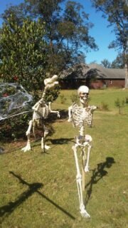 Terrifying Halloween Tombstone Decor on a Budget