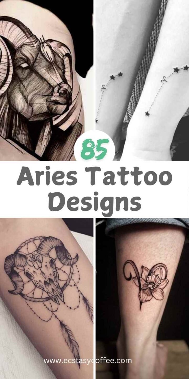 85 Aries Tattoo Designs: Express Your Fiery Personality