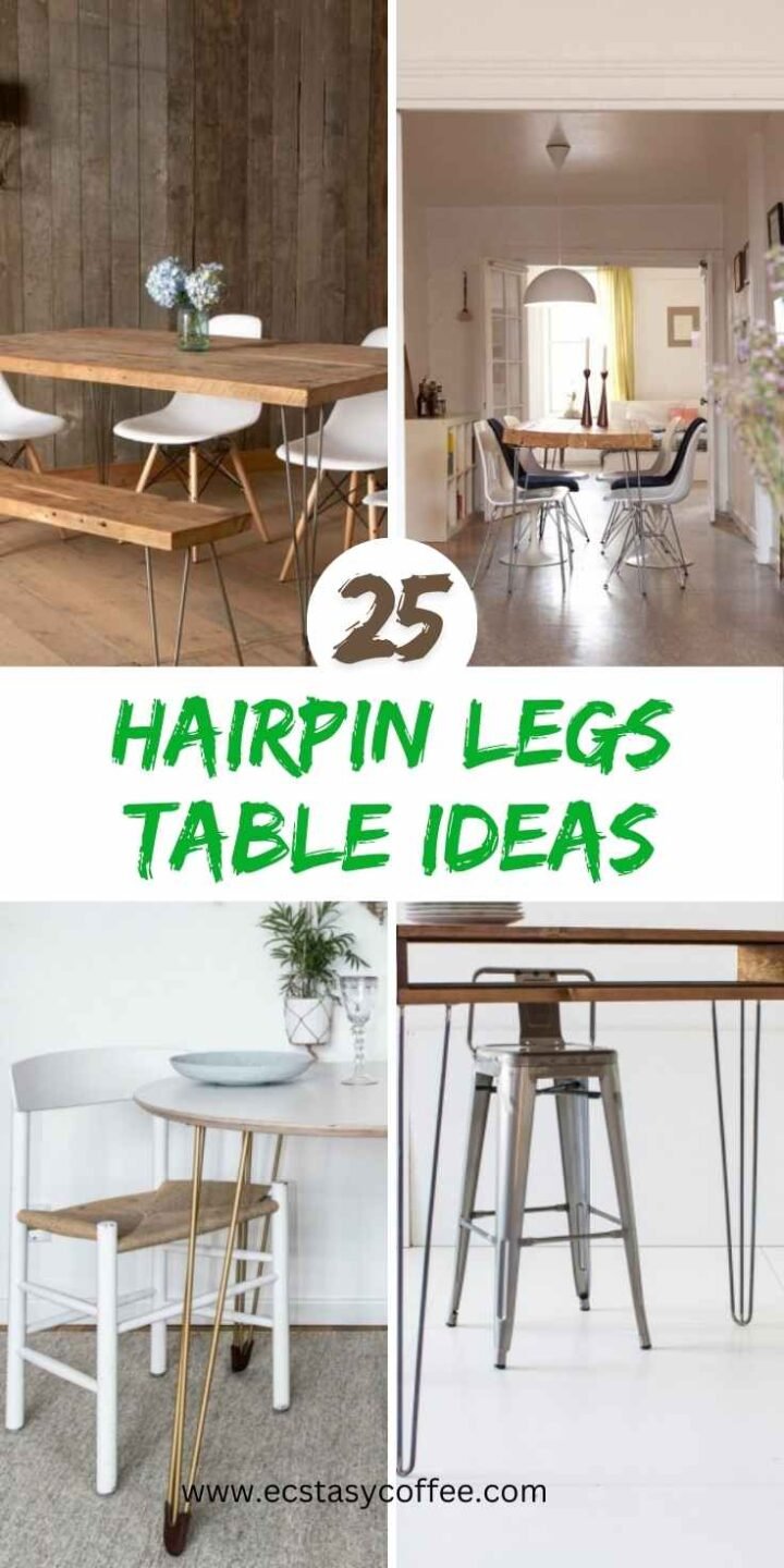 Create a Stylish Hairpin Legs Table with Ease