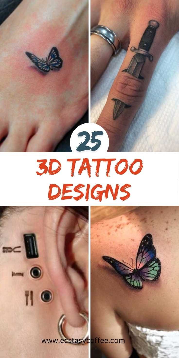 Discover the Intricate Beauty of 3D Tattoo Designs