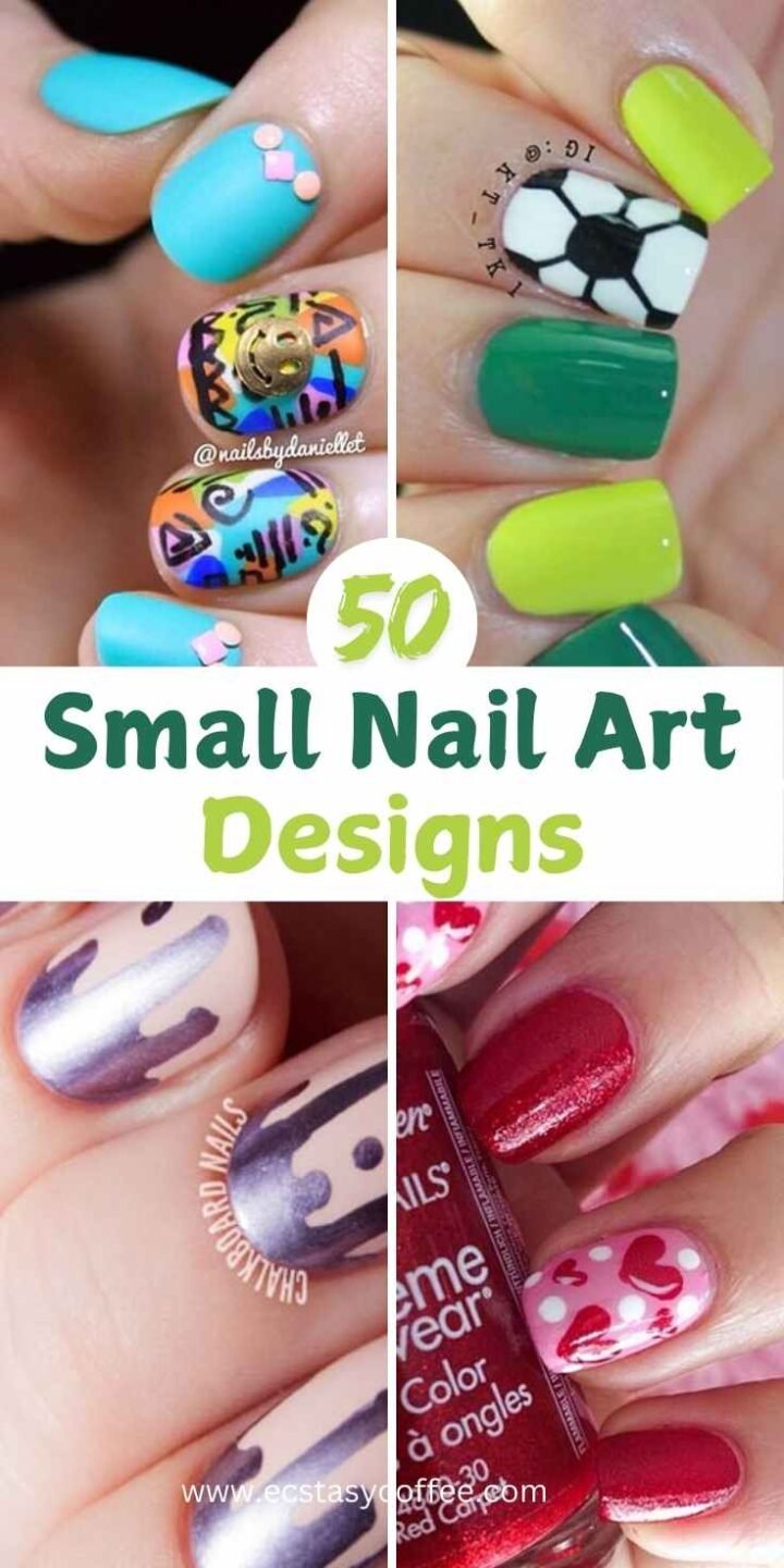 50 Small Nail Art Designs for Beginners: Easy and Gorgeous Ideas