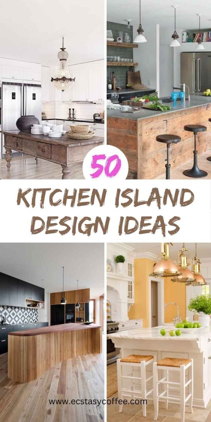 50 Kitchen Island Design Ideas for a Functional and Stylish Space