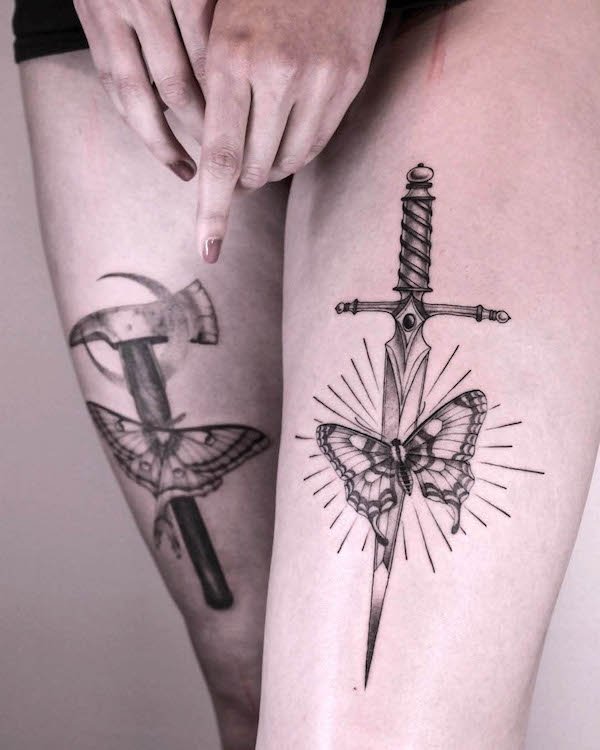 35 Creative Leg Tattoo Ideas for Women: Personalize Your Ink