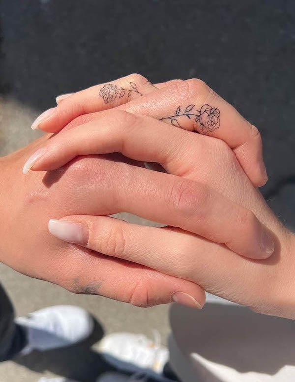 50+ Creative Wedding Ring Tattoo Ideas for Newlyweds