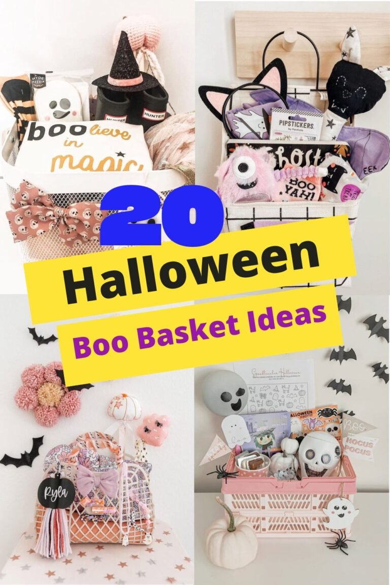 20 Best Halloween Boo Basket Ideas to Start a Fun Tradition