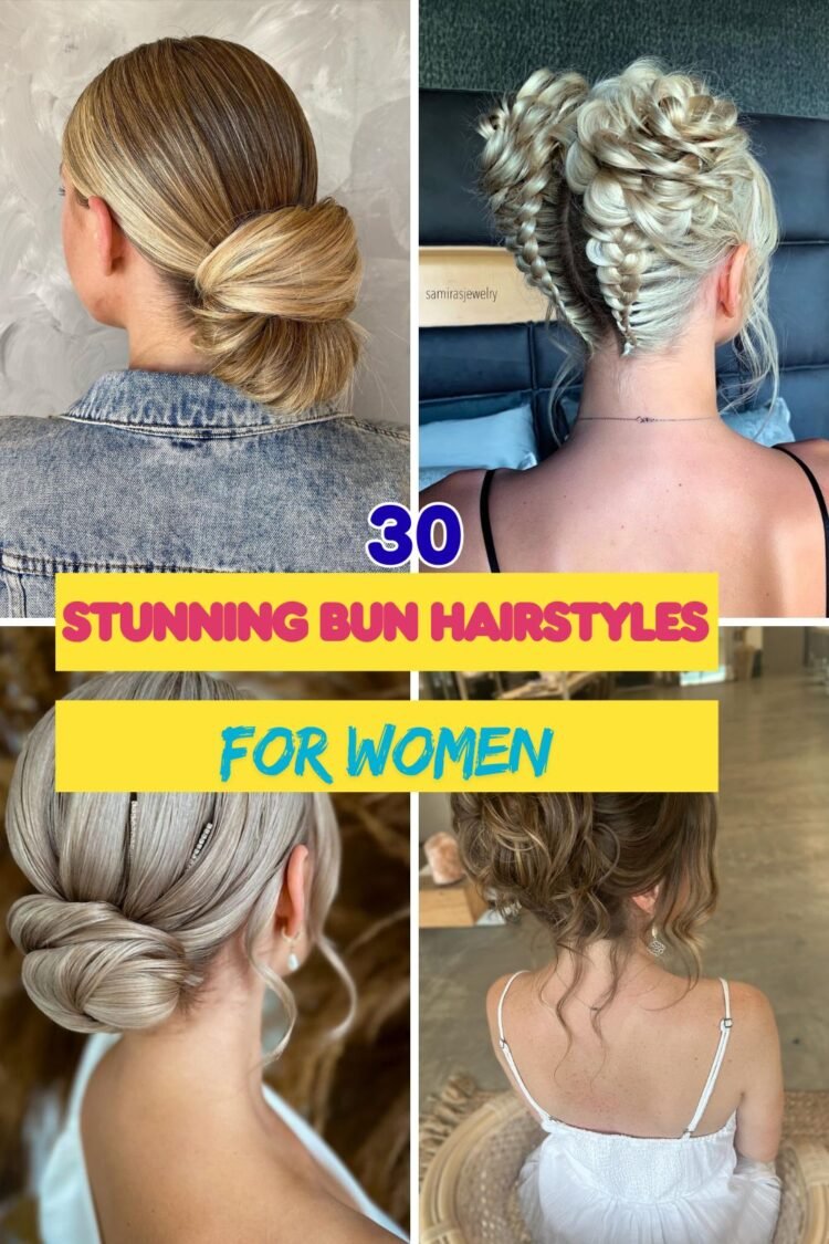 30 Stunning Bun Hairstyles for Women of All Ages