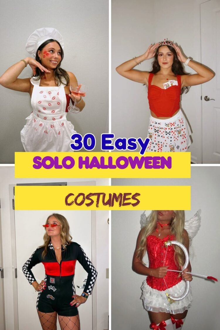 30 Easy Solo Halloween Costumes That Look Amazing
